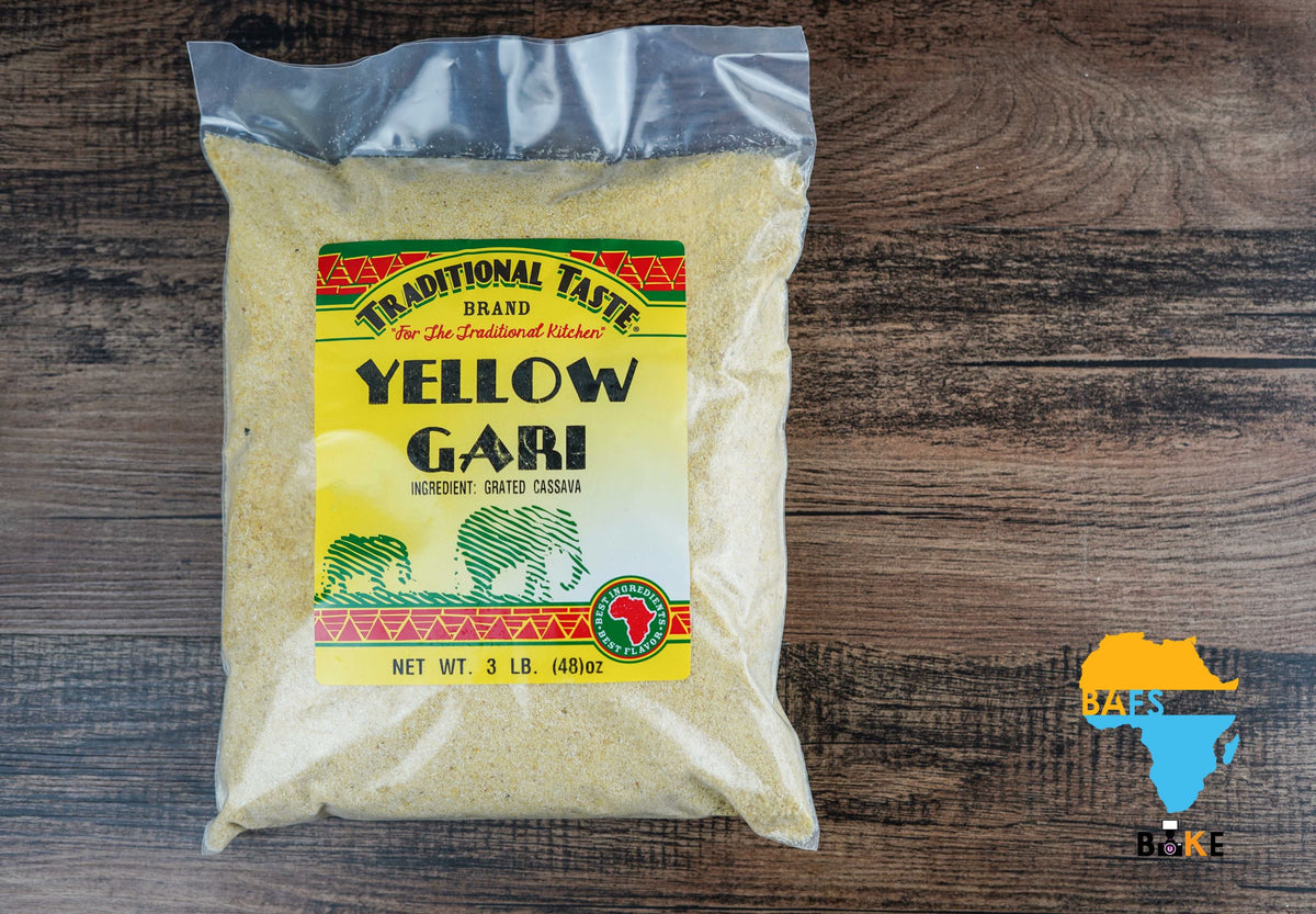 Traditional Taste - Yellow Gari – Best of Africa's Food Store